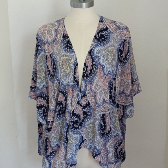 Cotton On | Kimonos & Yukatas | Cotton On Womens Blue Paisley Kimono ...